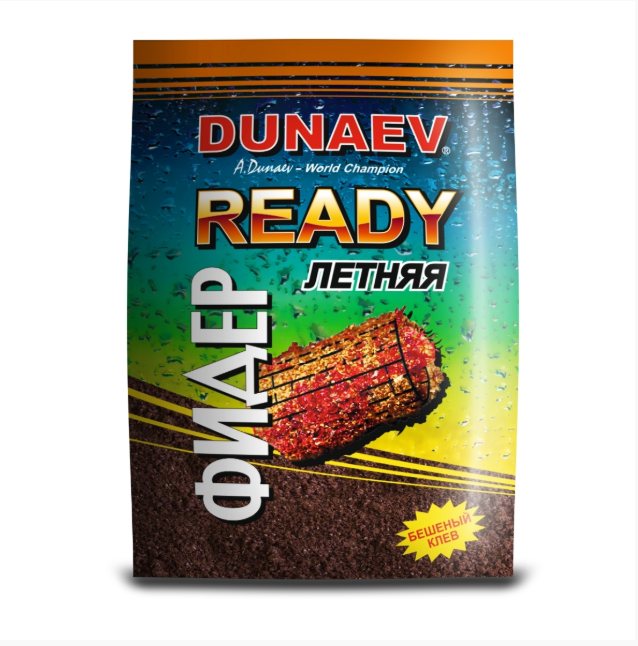 Рыболовные насадки и прикормки. Прикормки 24. - Прикормка Dunaev-Ready ФИДЕР 1 кг